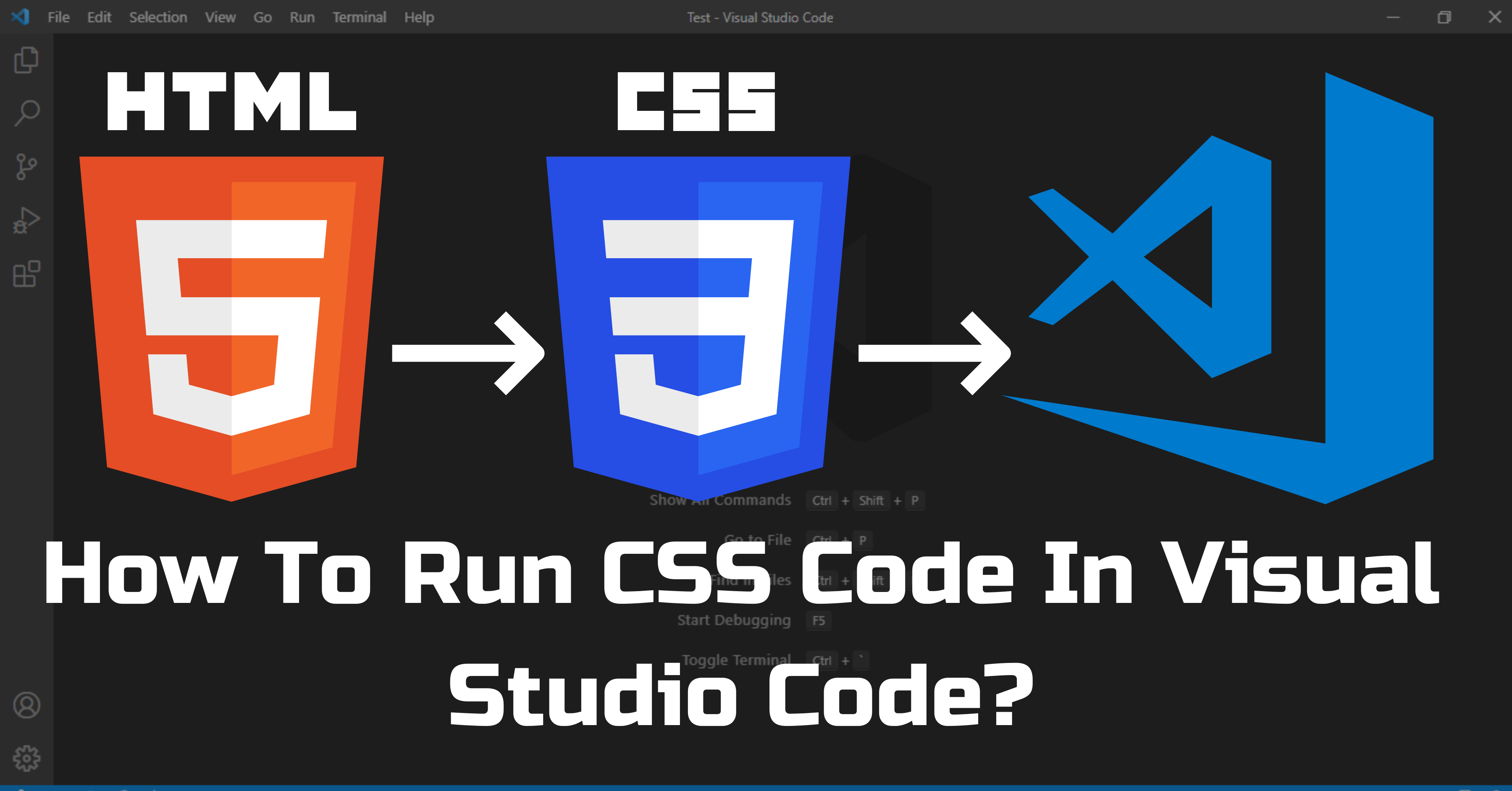 How To Run CSS Code In Visual Studio Code TechObservatory